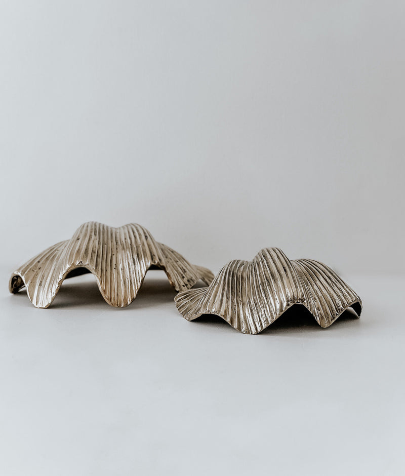 Bali Home™ | Balinese Brass Bowl - Small Clam Shell – Bengali Home