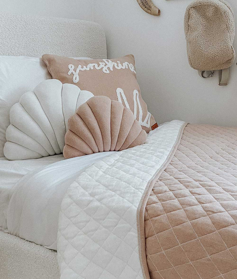 Bengali Home® | Nursery & Kids Room Decor - Shell Cushion